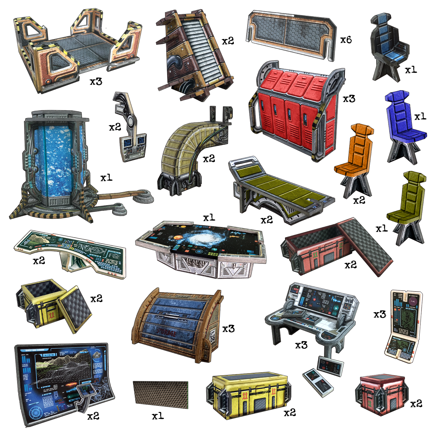 Battle Systems - Terrain: Sci-Fi